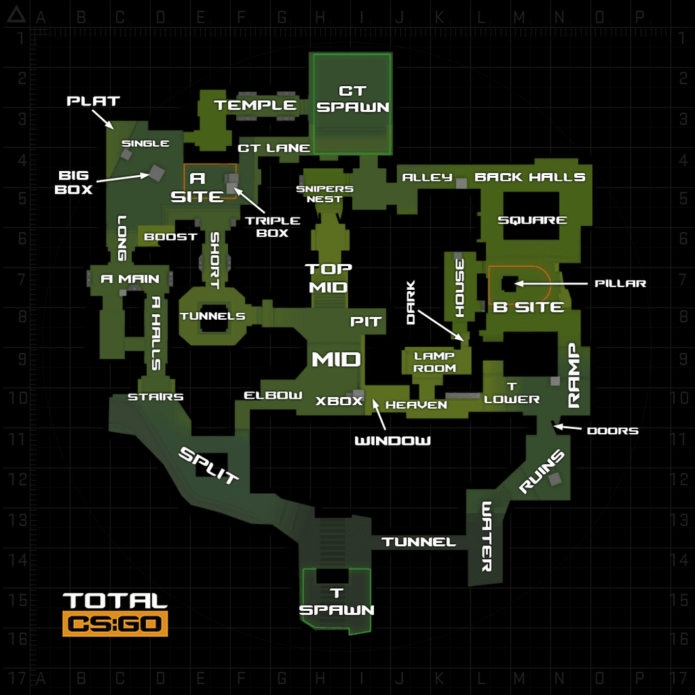 Ancient Callouts Interactive Map 2025 Total CS