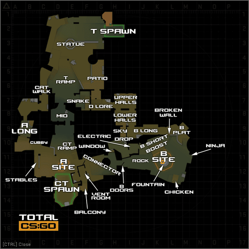 All CS2 Callouts - Interactive Maps (2026) | Total CS